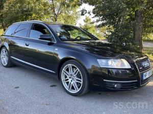 Melns Audi A6 2007 Rīga, ar dzinēja tilpumu 2.70 L un nobraukumu 308 tūkst. km par 4400 €, foto  vietnē AUTOMOTO.COM.LV