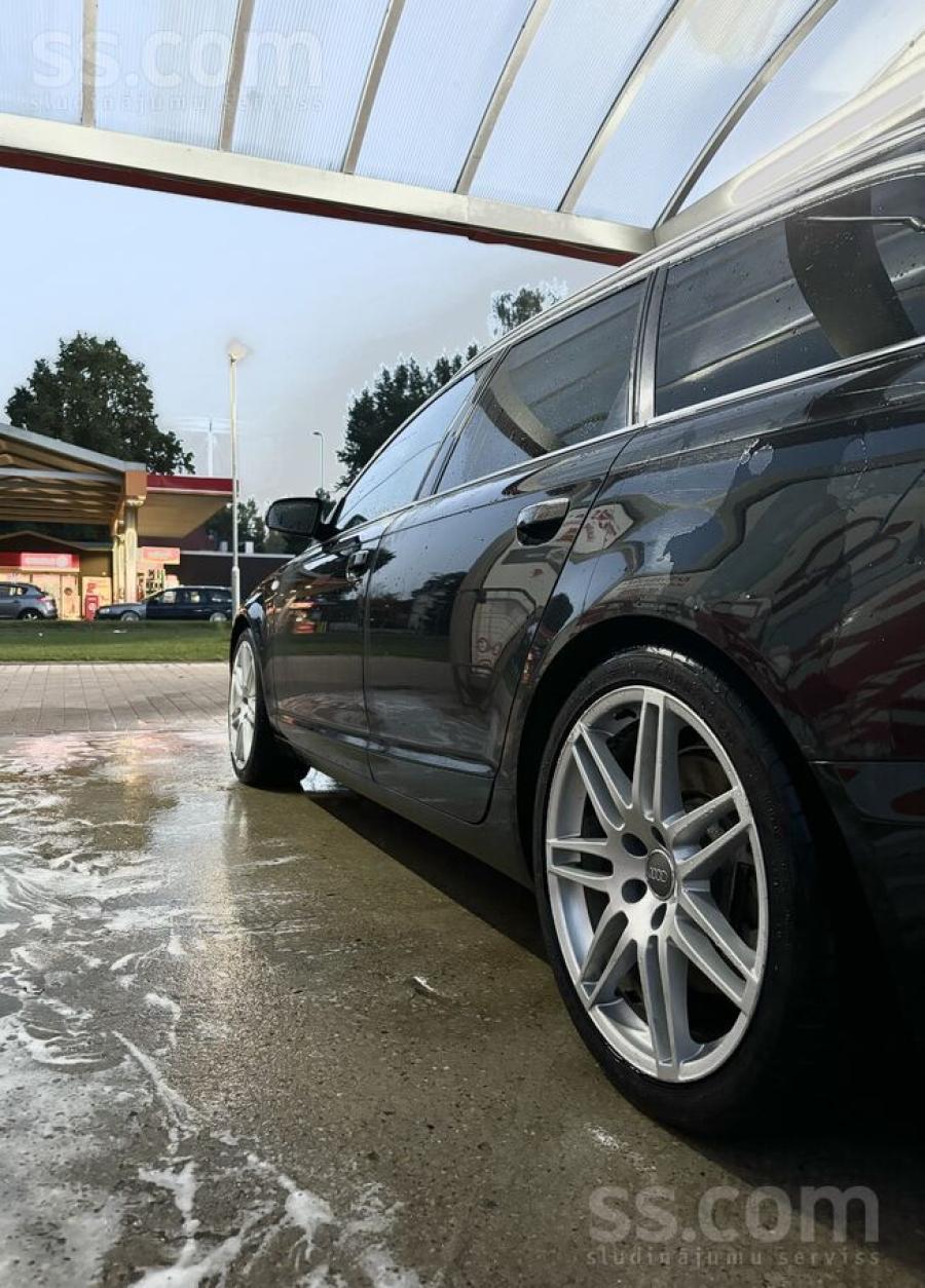 Black Audi A6 2007 in Riga, with an engine capacity of 2.70 L and mileage of 308 thousand km for 4400 €, photo 7 on AUTOMOTO.COM.LV
