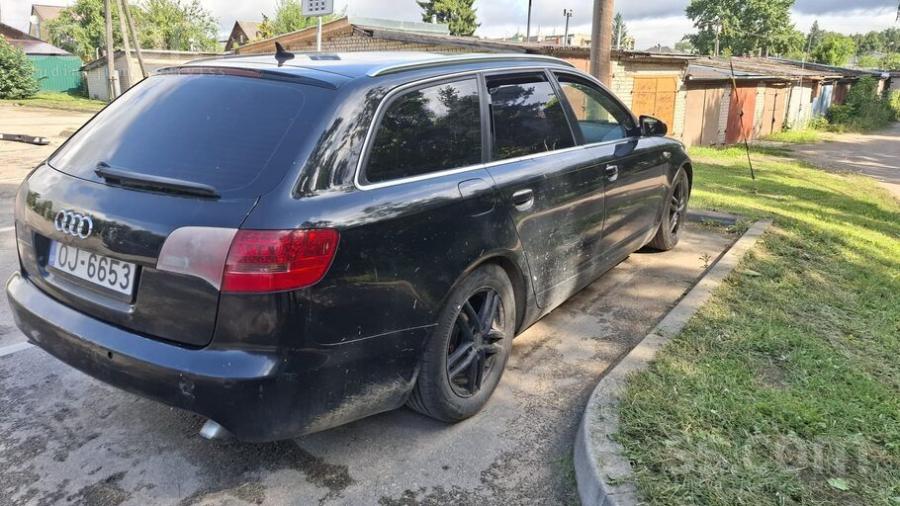 Black Audi A6 2007 in Daugavpils, with an engine capacity of 2.00 L and mileage of 364 thousand km for 950 €, photo 5 on AUTOMOTO.COM.LV