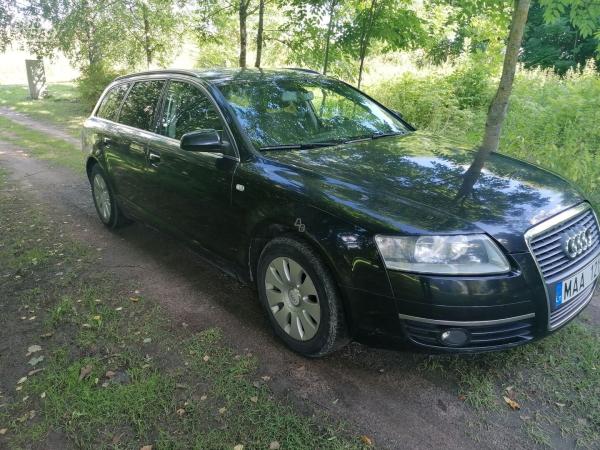 Черный Ауди А6 2007 в Молетай, объемом двигателя 2.00 л и пробегом 398 тыс. км за 1790 €, фото 3 на AUTOMOTO.COM.LV