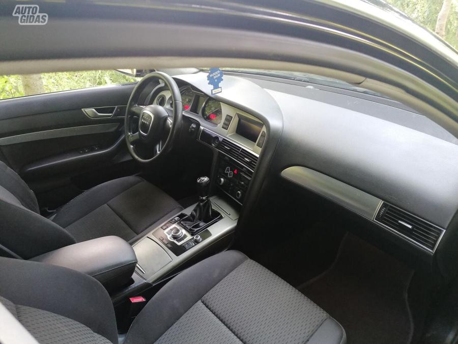 Black Audi A6 2007 in Moletai, with an engine capacity of 2.00 L and mileage of 398 thousand km for 1850 €, photo 15 on AUTOMOTO.COM.LV