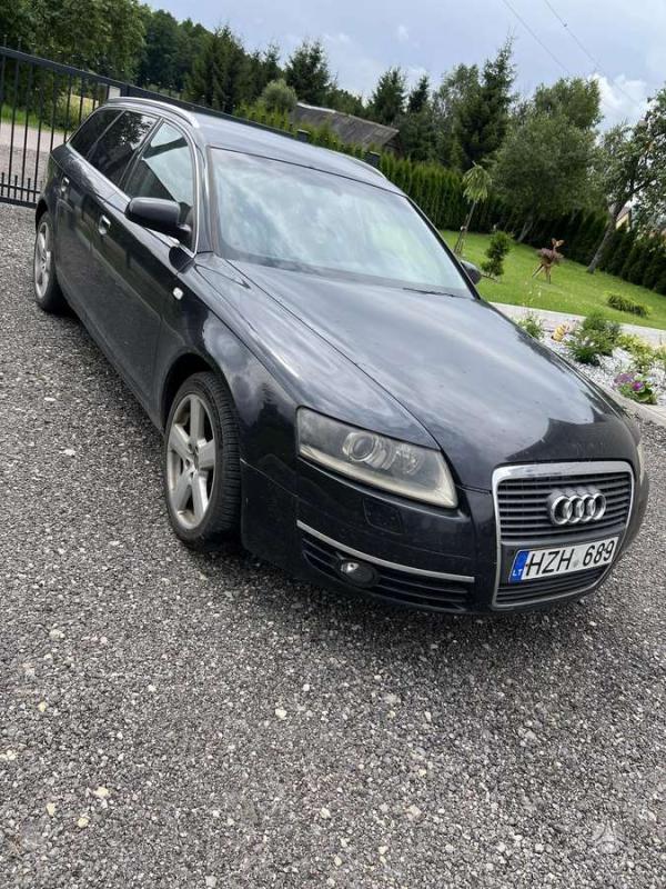 Melns Audi A6 2007 Viļņa, ar dzinēja tilpumu 1.97 L un nobraukumu 395 tūkst. km par 2200 €, foto 2 vietnē AUTOMOTO.COM.LV