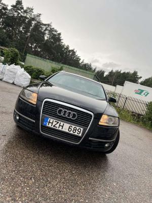 Black Audi A6 2007 in Vilnius, with an engine capacity of 1.97 L and mileage of 395 thousand km for 2200 €, photo 4 on AUTOMOTO.COM.LV
