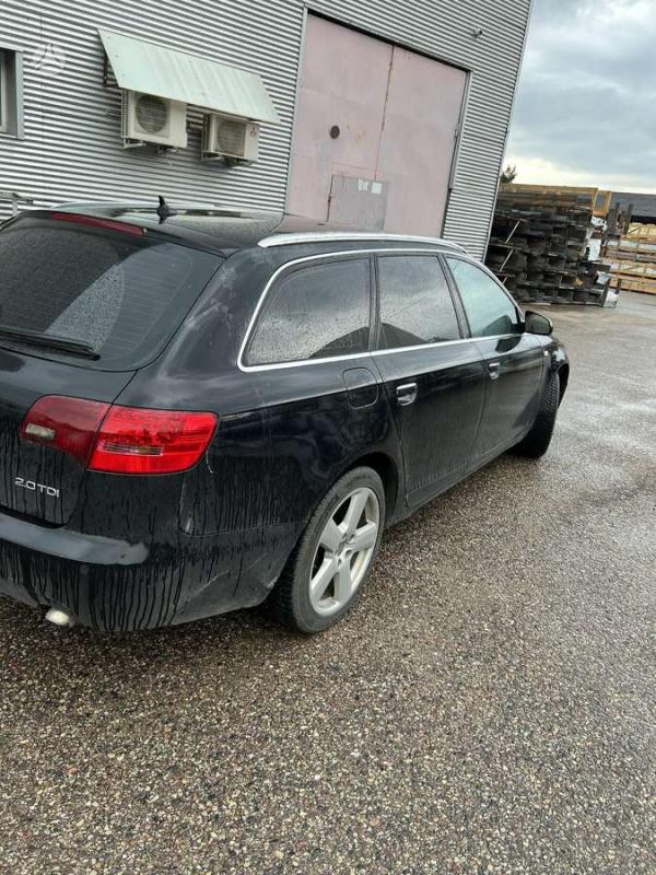Melns Audi A6 2007 Viļņa, ar dzinēja tilpumu 1.97 L un nobraukumu 395 tūkst. km par 2200 €, foto 6 vietnē AUTOMOTO.COM.LV