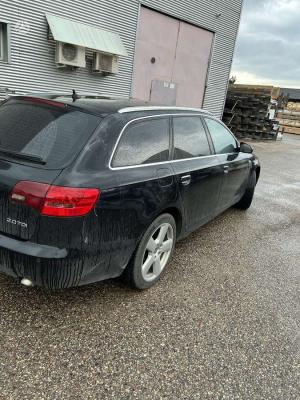 Black Audi A6 2007 in Vilnius, with an engine capacity of 1.97 L and mileage of 395 thousand km for 2200 €, photo 7 on AUTOMOTO.COM.LV