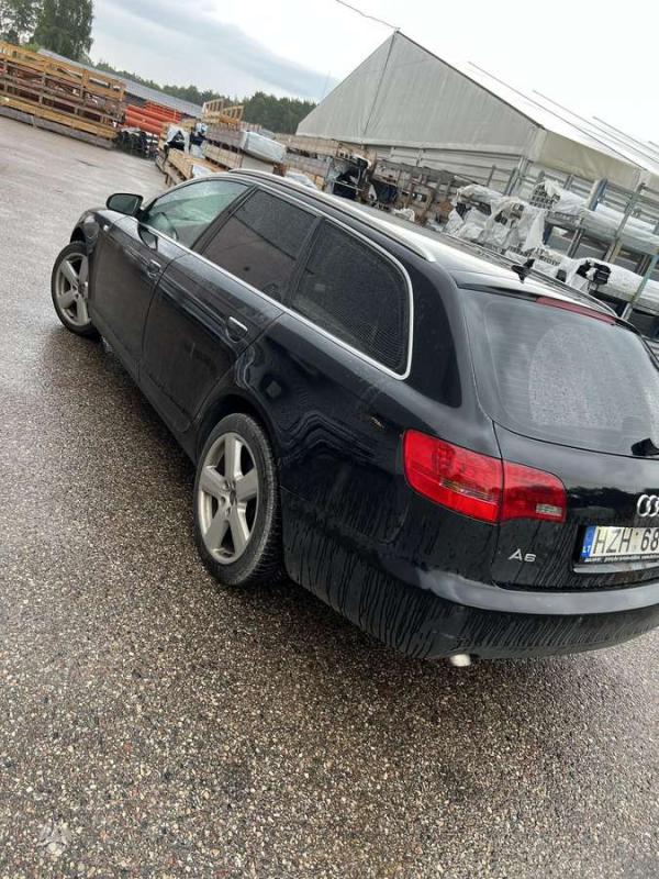 Melns Audi A6 2007 Viļņa, ar dzinēja tilpumu 1.97 L un nobraukumu 395 tūkst. km par 2200 €, foto 7 vietnē AUTOMOTO.COM.LV