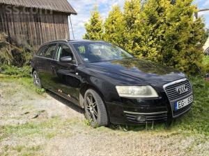 Black Audi A6 2007 in Bauska, with an engine capacity of 2.70 L and mileage of 500 thousand km for 1700 €, photo  on AUTOMOTO.COM.LV