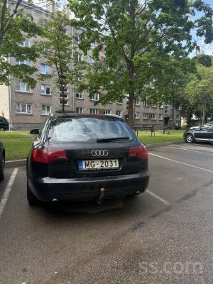 Black Audi A6 2007 in Rezekne, with an engine capacity of 2.00 L and mileage of 444 thousand km for 1600 €, photo 4 on AUTOMOTO.COM.LV