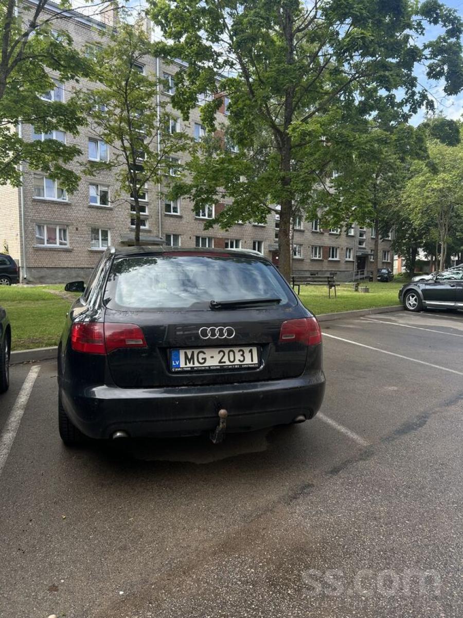 Black Audi A6 2007 in Rezekne, with an engine capacity of 2.00 L and mileage of 444 thousand km for 1600 €, photo 4 on AUTOMOTO.COM.LV