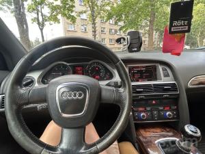 Black Audi A6 2007 in Rezekne, with an engine capacity of 2.00 L and mileage of 444 thousand km for 1600 €, photo 5 on AUTOMOTO.COM.LV