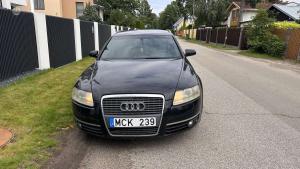 Black Audi A6 2007 in Jurmala, with an engine capacity of 2.70 L and mileage of 300 thousand km for 2400 €, photo 3 on AUTOMOTO.COM.LV