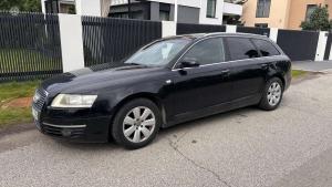Black Audi A6 2007 in Jurmala, with an engine capacity of 2.70 L and mileage of 300 thousand km for 2400 €, photo 4 on AUTOMOTO.COM.LV