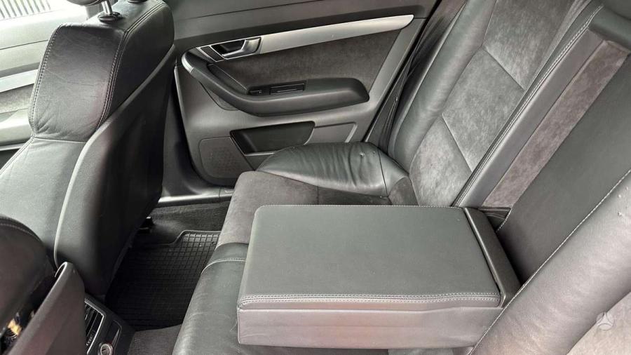 Black Audi A6 2007 in Jurmala, with an engine capacity of 2.70 L and mileage of 300 thousand km for 2400 €, photo 12 on AUTOMOTO.COM.LV