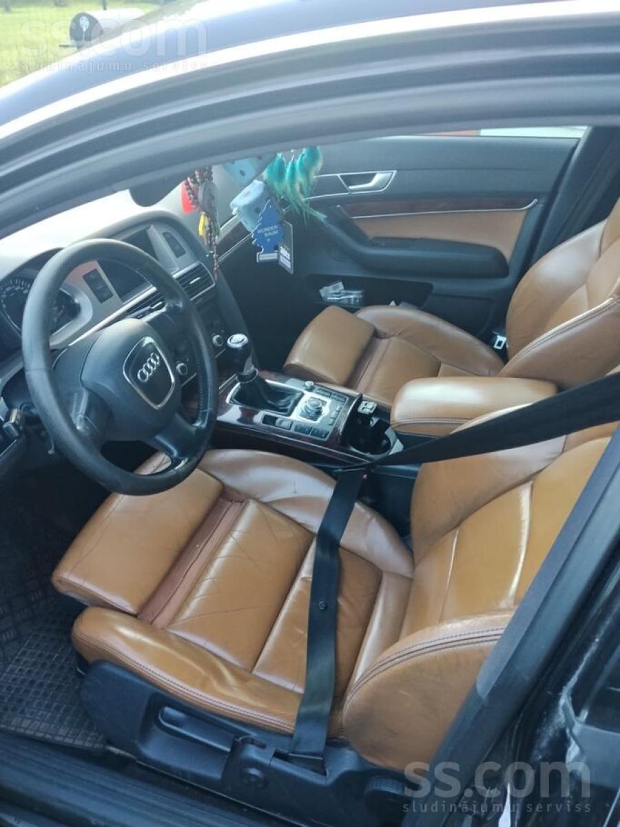 Melns Audi A6 2007 Rēzekne, ar dzinēja tilpumu 2.00 L un nobraukumu 444 tūkst. km par 1750 €, foto 8 vietnē AUTOMOTO.COM.LV