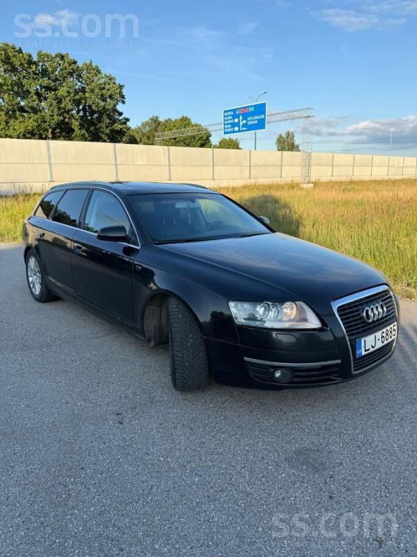 Черный Ауди А6 2007 в Рига, объемом двигателя 2.70 л и пробегом 374 тыс. км за 3250 €, фото 4 на AUTOMOTO.COM.LV