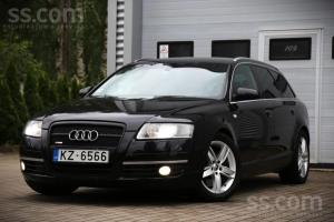 Melns Audi A6 2007 Rīga, ar dzinēja tilpumu 3.00 L un nobraukumu 358 tūkst. km par 4200 €, foto  vietnē AUTOMOTO.COM.LV