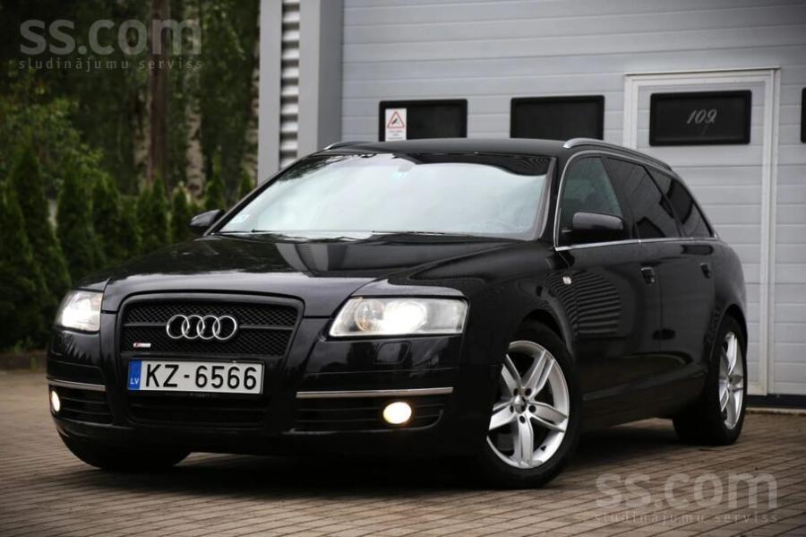 Melns Audi A6 2007 Rīga, ar dzinēja tilpumu 3.00 L un nobraukumu 358 tūkst. km par 4200 €, foto 1 vietnē AUTOMOTO.COM.LV