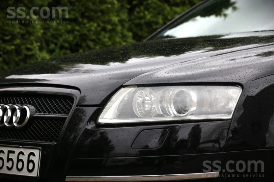 Melns Audi A6 2007 Rīga, ar dzinēja tilpumu 3.00 L un nobraukumu 358 tūkst. km par 4200 €, foto 8 vietnē AUTOMOTO.COM.LV