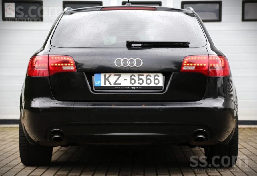 Melns Audi A6 2007 Rīga, ar dzinēja tilpumu 3.00 L un nobraukumu 358 tūkst. km par 4200 €, foto 12 vietnē AUTOMOTO.COM.LV