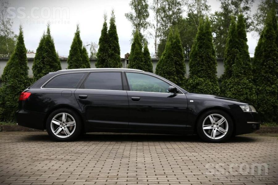 Melns Audi A6 2007 Rīga, ar dzinēja tilpumu 3.00 L un nobraukumu 358 tūkst. km par 4200 €, foto 18 vietnē AUTOMOTO.COM.LV