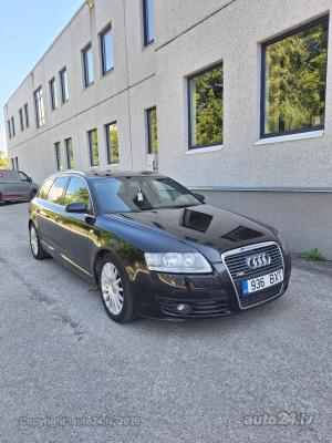 Melns Audi A6 2007 Tallina, ar dzinēja tilpumu 3.00 L un nobraukumu 380 tūkst. km par 2999 €, foto  vietnē AUTOMOTO.COM.LV
