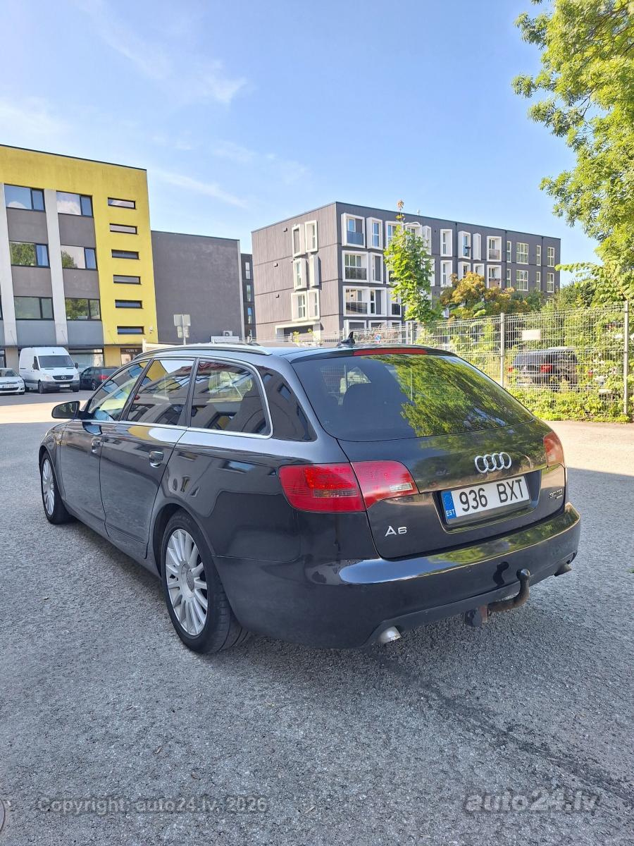 Black Audi A6 2007 in Tallinn, with an engine capacity of 3.00 L and mileage of 380 thousand km for 2999 €, photo 5 on AUTOMOTO.COM.LV