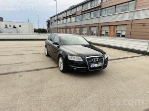 Black Audi A6 2007 in Riga, with an engine capacity of 2.70 L and mileage of 394 thousand km for 3850 €, photo  on AUTOMOTO.COM.LV
