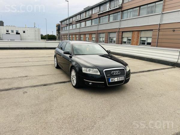 Black Audi A6 2007 in Riga, with an engine capacity of 2.70 L and mileage of 394 thousand km for 3850 €, photo 1 on AUTOMOTO.COM.LV