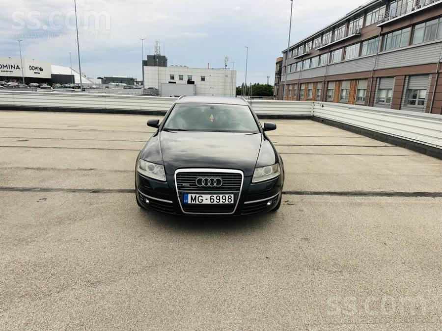 Black Audi A6 2007 in Riga, with an engine capacity of 2.70 L and mileage of 394 thousand km for 3850 €, photo 3 on AUTOMOTO.COM.LV