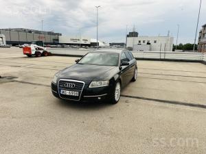 Black Audi A6 2007 in Riga, with an engine capacity of 2.70 L and mileage of 394 thousand km for 3850 €, photo 4 on AUTOMOTO.COM.LV