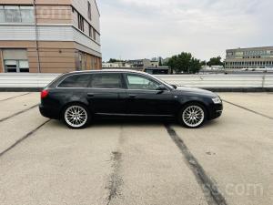 Black Audi A6 2007 in Riga, with an engine capacity of 2.70 L and mileage of 394 thousand km for 3850 €, photo 5 on AUTOMOTO.COM.LV