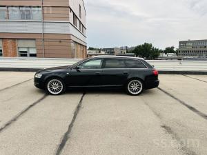Black Audi A6 2007 in Riga, with an engine capacity of 2.70 L and mileage of 394 thousand km for 3850 €, photo 6 on AUTOMOTO.COM.LV
