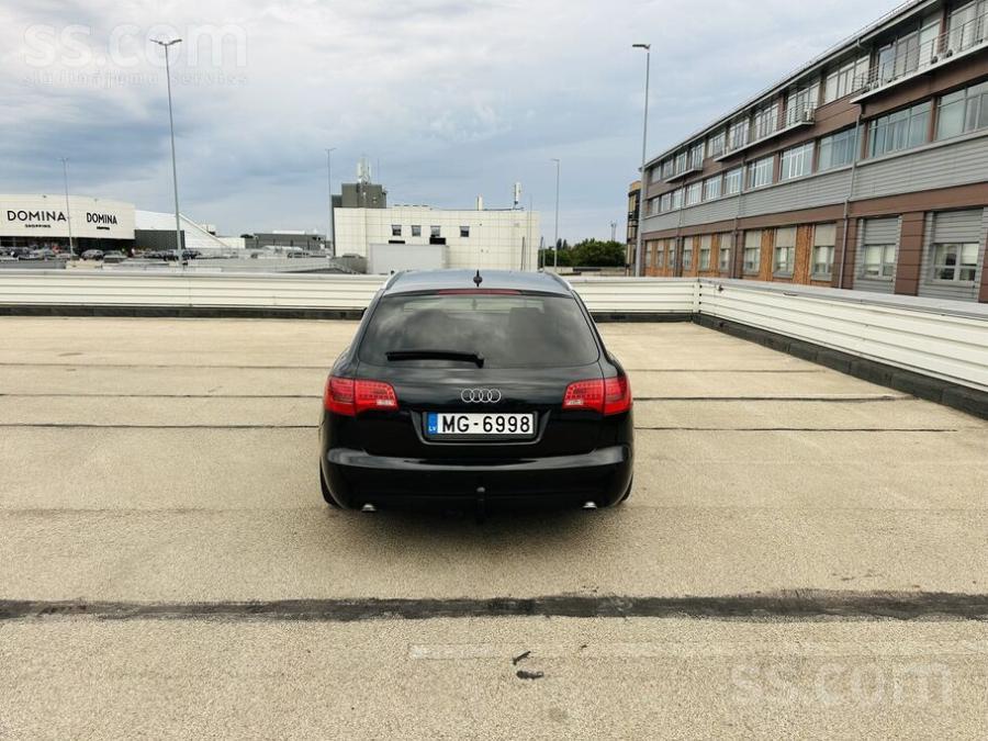 Black Audi A6 2007 in Riga, with an engine capacity of 2.70 L and mileage of 394 thousand km for 3850 €, photo 7 on AUTOMOTO.COM.LV