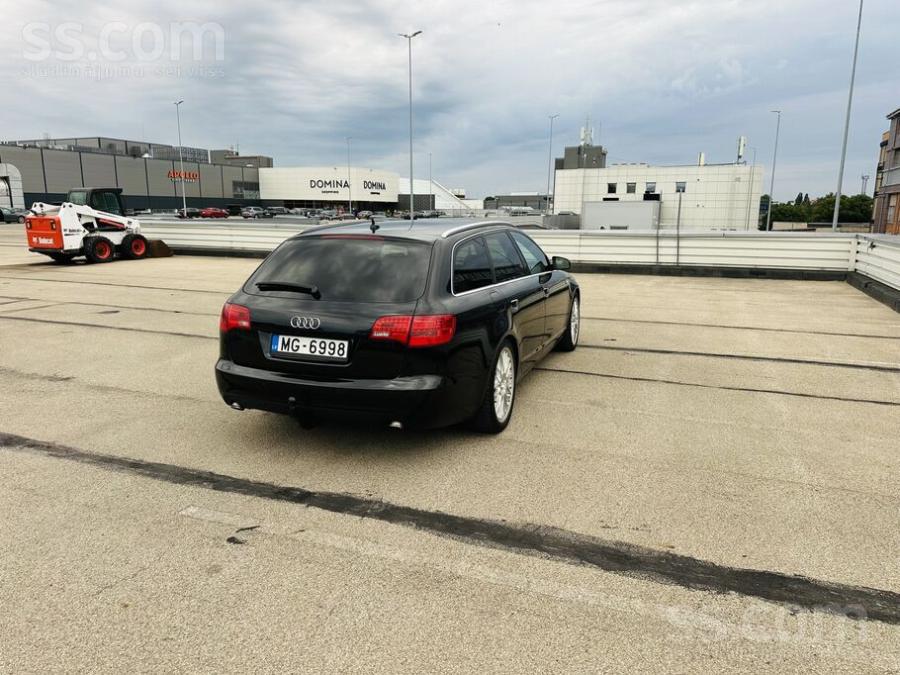 Black Audi A6 2007 in Riga, with an engine capacity of 2.70 L and mileage of 394 thousand km for 3850 €, photo 8 on AUTOMOTO.COM.LV