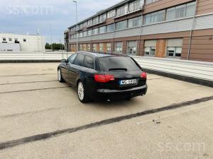 Black Audi A6 2007 in Riga, with an engine capacity of 2.70 L and mileage of 394 thousand km for 3850 €, photo 9 on AUTOMOTO.COM.LV
