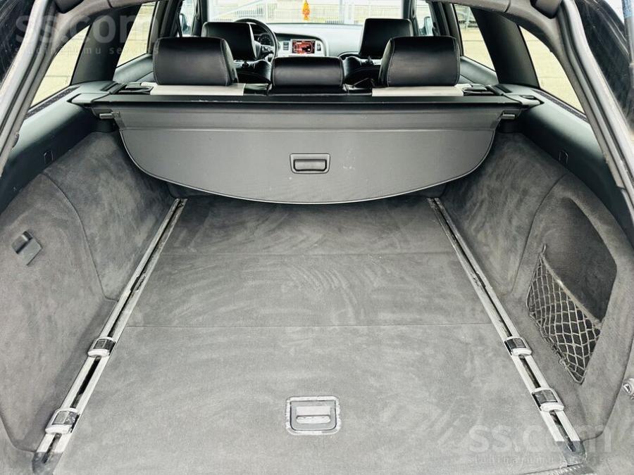 Black Audi A6 2007 in Riga, with an engine capacity of 2.70 L and mileage of 394 thousand km for 3850 €, photo 11 on AUTOMOTO.COM.LV