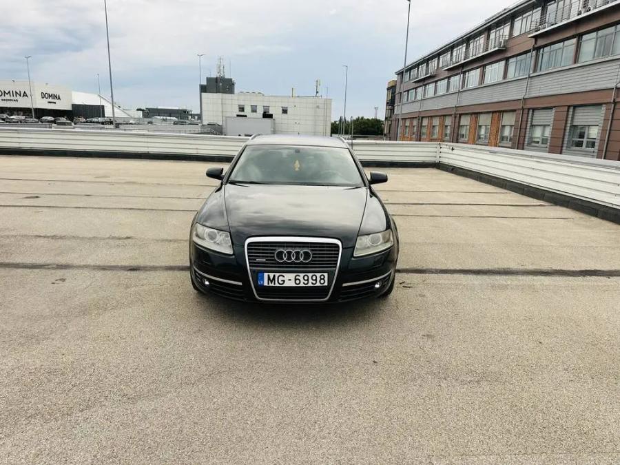 Black Audi A6 2007 in Riga, with an engine capacity of 2.70 L and mileage of 394 thousand km for 3850 €, photo 3 on AUTOMOTO.COM.LV