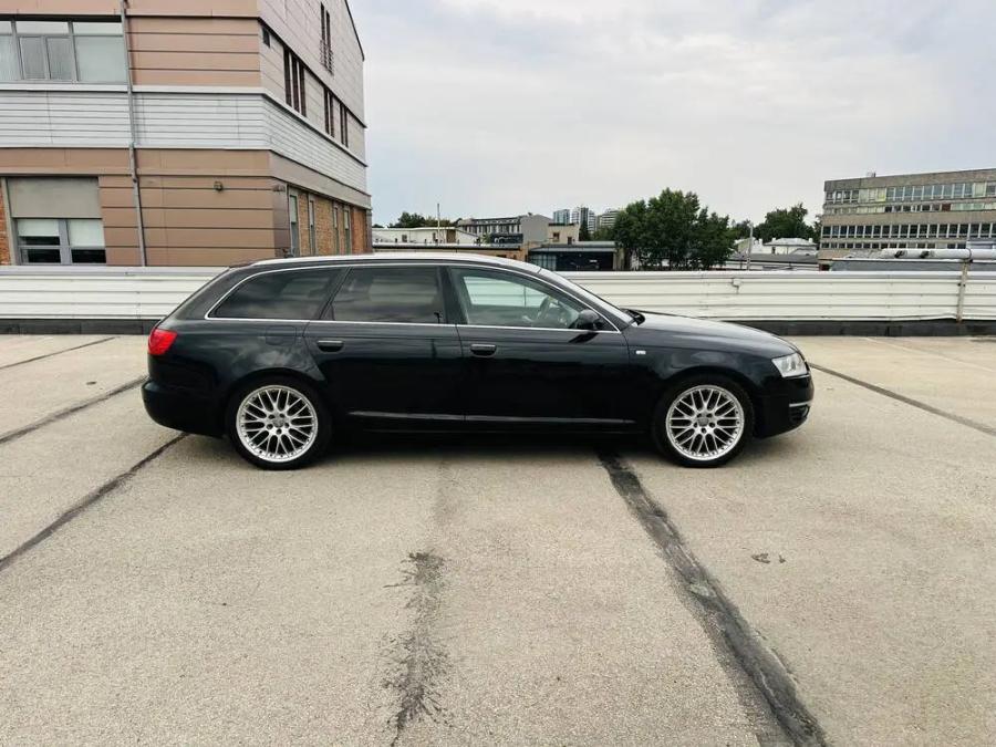 Black Audi A6 2007 in Riga, with an engine capacity of 2.70 L and mileage of 394 thousand km for 3850 €, photo 5 on AUTOMOTO.COM.LV