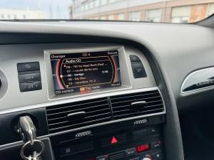Black Audi A6 2007 in Riga, with an engine capacity of 2.70 L and mileage of 394 thousand km for 3850 €, photo 18 on AUTOMOTO.COM.LV