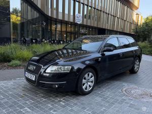 Black Audi A6 2007 in Vilnius, with an engine capacity of 2.70 L and mileage of 0 thousand km for 1100 €, photo  on AUTOMOTO.COM.LV