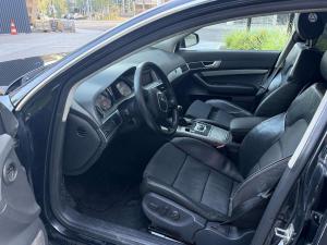Black Audi A6 2007 in Vilnius, with an engine capacity of 2.70 L and mileage of 0 thousand km for 1100 €, photo 8 on AUTOMOTO.COM.LV