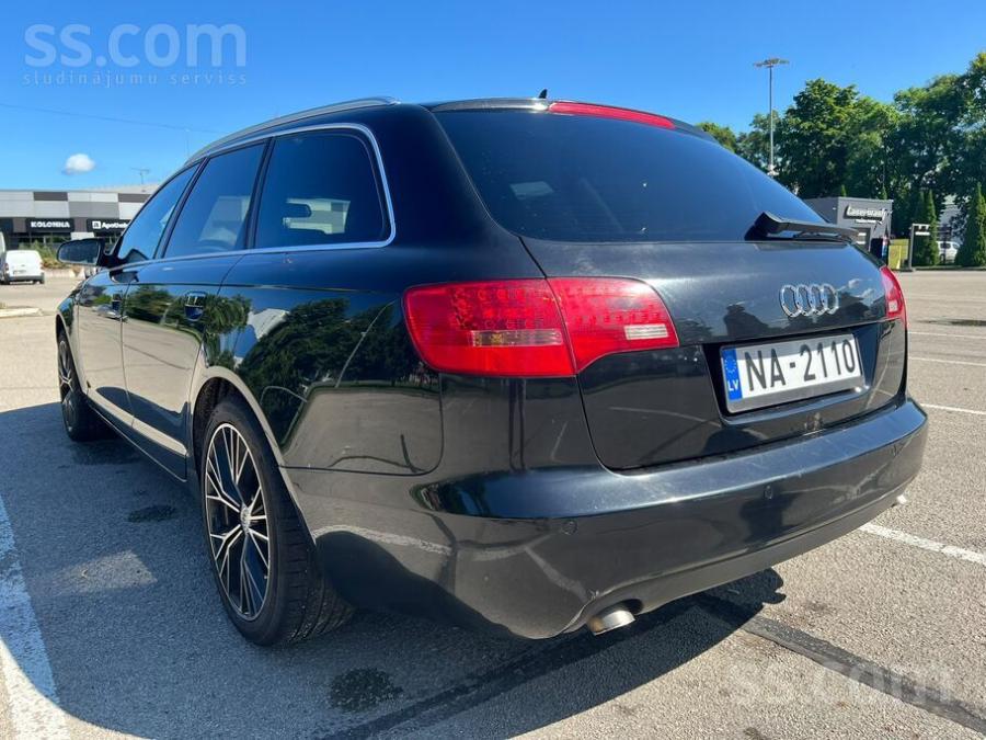 Черный Ауди А6 2007 в Рига, объемом двигателя 3.00 л и пробегом 323 тыс. км за 3850 €, фото 1 на AUTOMOTO.COM.LV
