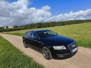 Black Audi A6 2007 in Druskininkai, with an engine capacity of 1.97 L and mileage of 335 thousand km for 2500 €, photo 3 on AUTOMOTO.COM.LV