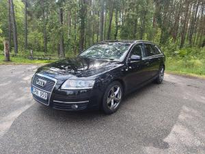 Black Audi A6 2007 in Druskininkai, with an engine capacity of 1.97 L and mileage of 335 thousand km for 2500 €, photo 5 on AUTOMOTO.COM.LV