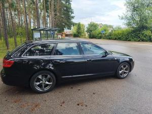 Black Audi A6 2007 in Druskininkai, with an engine capacity of 1.97 L and mileage of 335 thousand km for 2500 €, photo 6 on AUTOMOTO.COM.LV