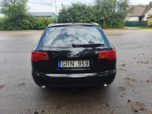 Black Audi A6 2007 in Druskininkai, with an engine capacity of 1.97 L and mileage of 335 thousand km for 2500 €, photo 9 on AUTOMOTO.COM.LV