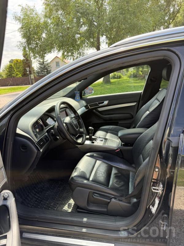 Melns Audi A6 2007 Ventspils, ar dzinēja tilpumu 2.70 L un nobraukumu 441 tūkst. km par 2490 €, foto 9 vietnē AUTOMOTO.COM.LV