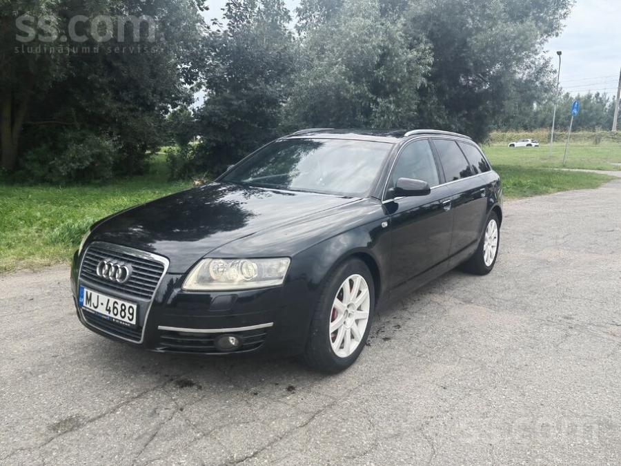 Черный Ауди А6 2007 в Рига, объемом двигателя 3.00 л и пробегом 306 тыс. км за 3200 €, фото 1 на AUTOMOTO.COM.LV