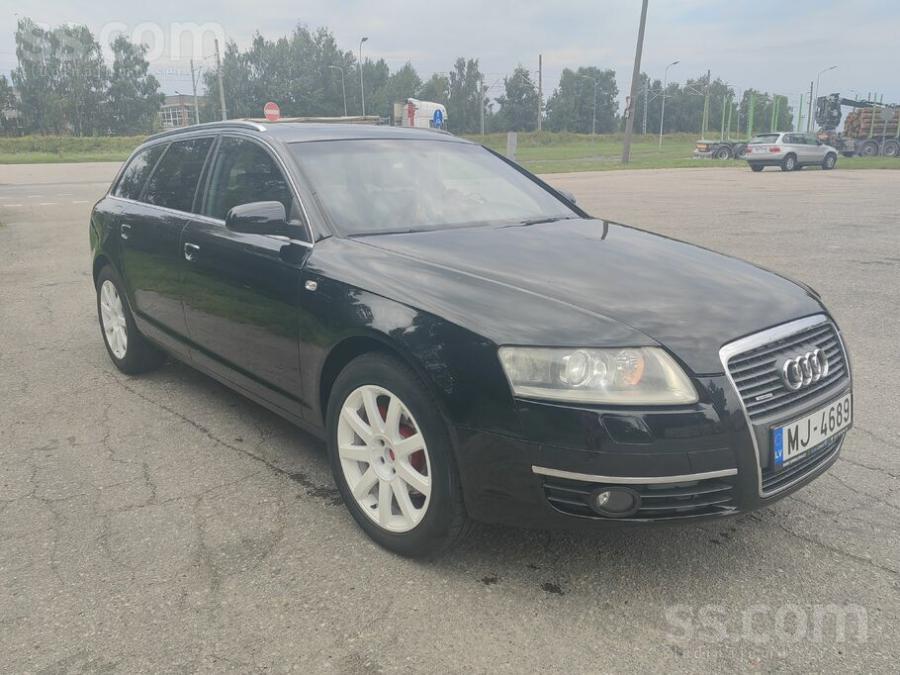 Черный Ауди А6 2007 в Рига, объемом двигателя 3.00 л и пробегом 306 тыс. км за 3200 €, фото 3 на AUTOMOTO.COM.LV