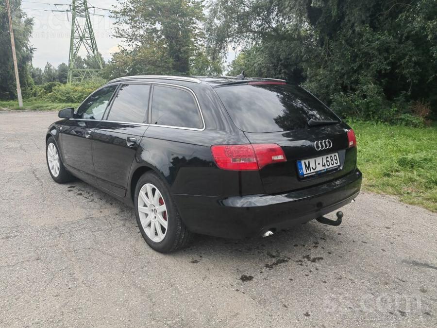 Черный Ауди А6 2007 в Рига, объемом двигателя 3.00 л и пробегом 306 тыс. км за 3200 €, фото 5 на AUTOMOTO.COM.LV